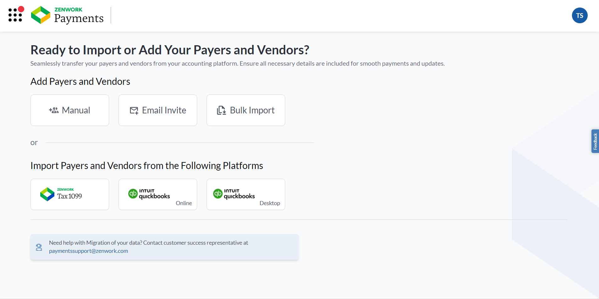 Adding Vendors Through Bulk Import